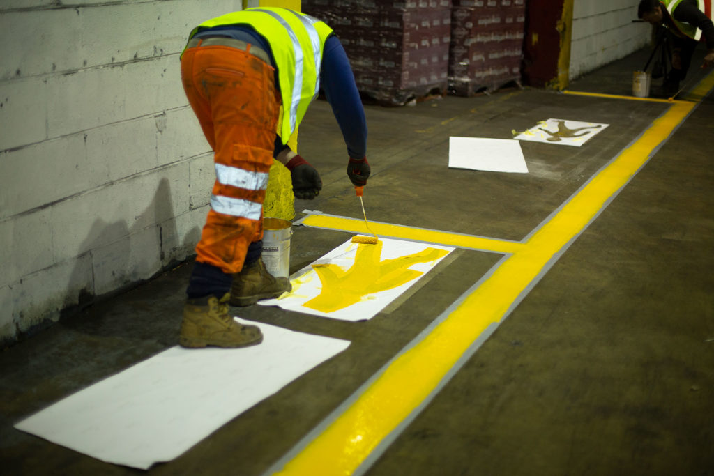 How to Plan Line Markings Inside a Warehouse - Road Marking Services